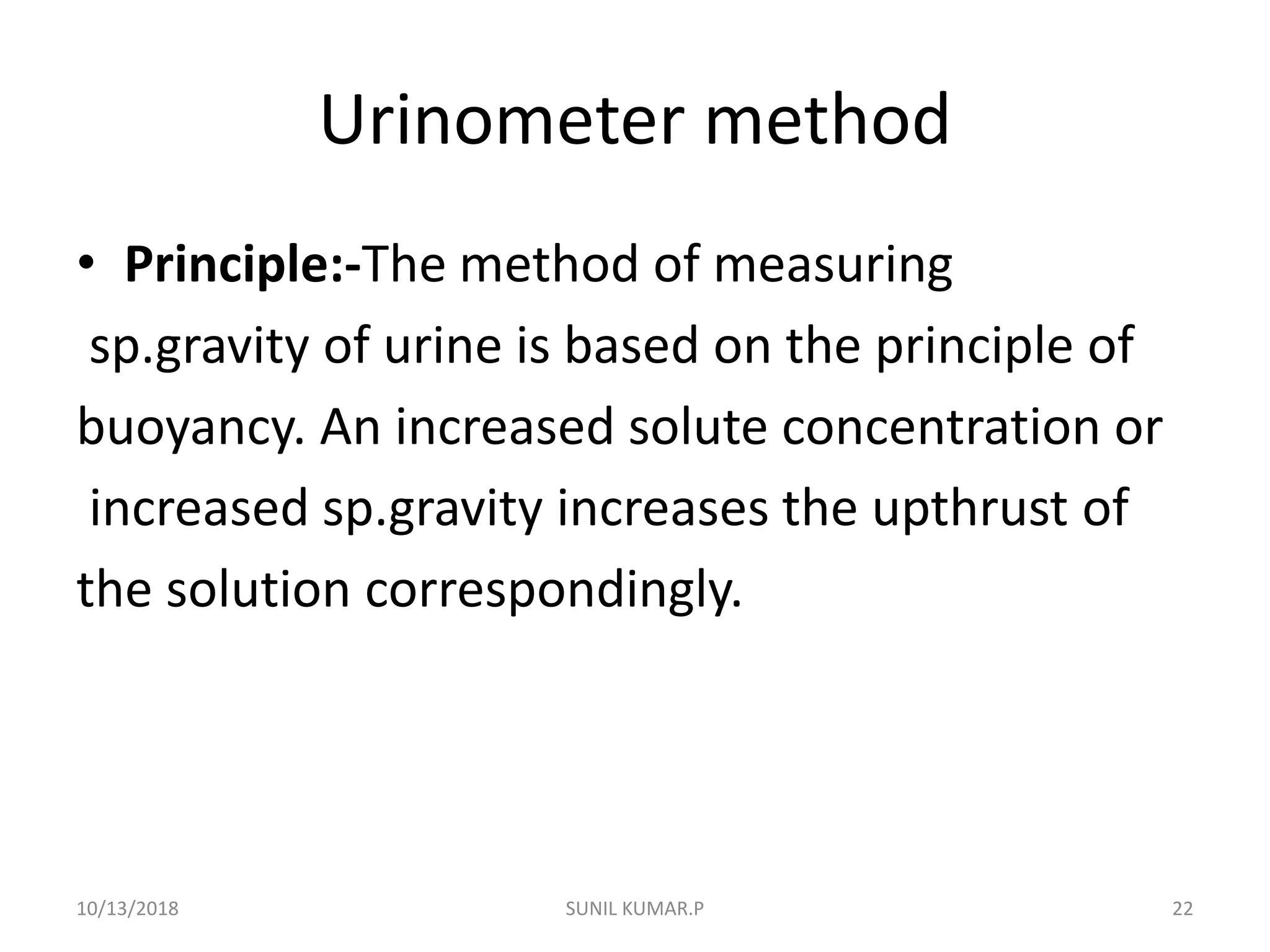 Physical examination of urine | PPTX