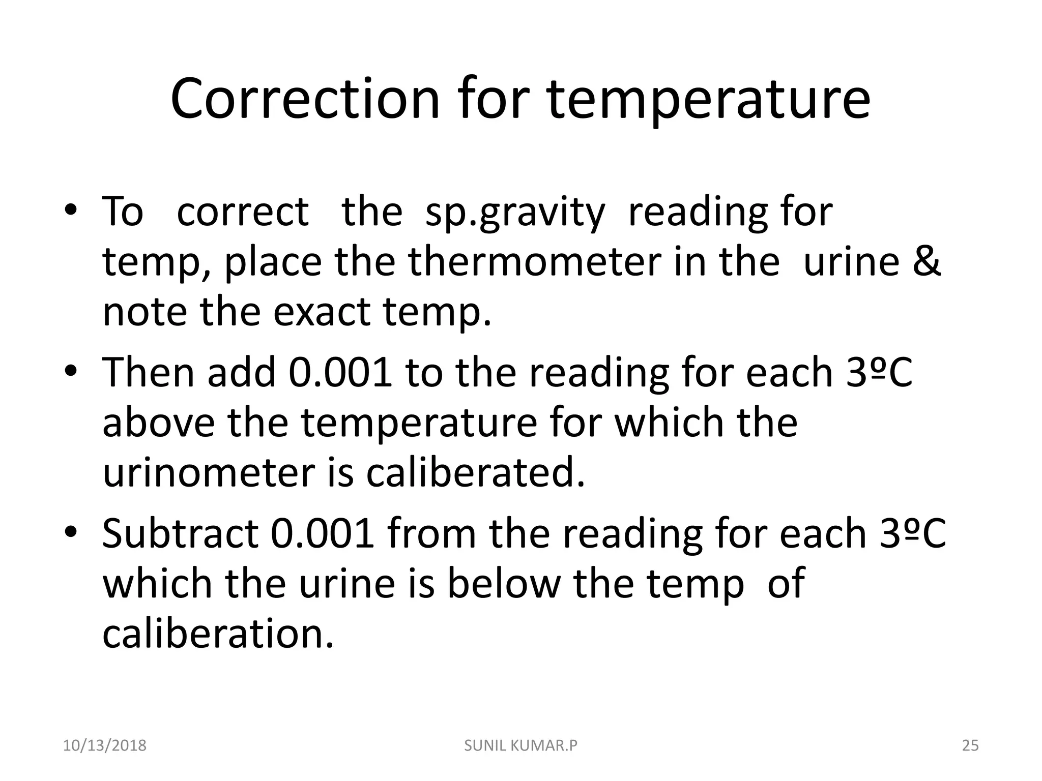 Physical examination of urine | PPTX