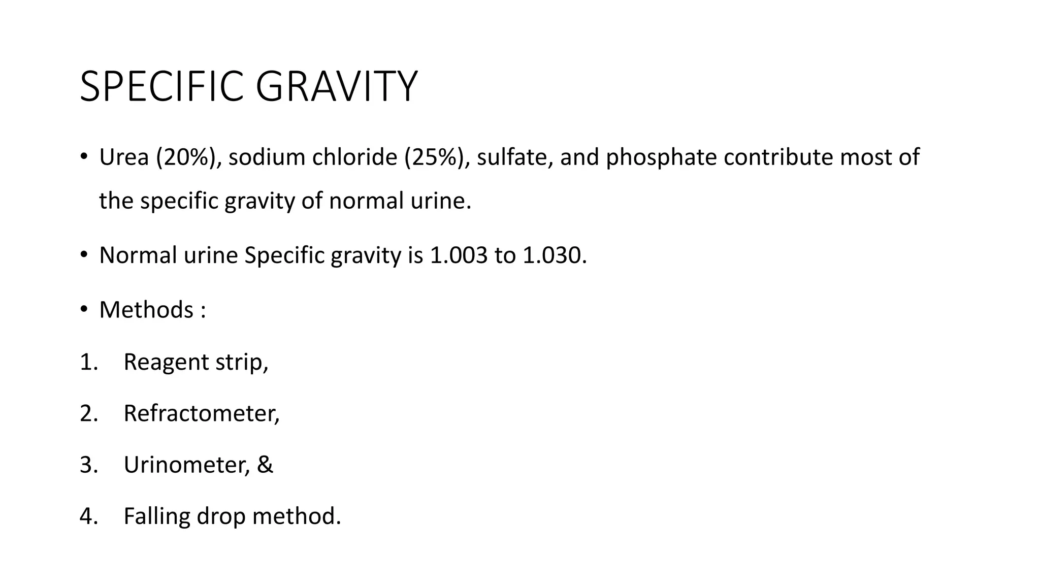 Physical examination of urine | PPTX