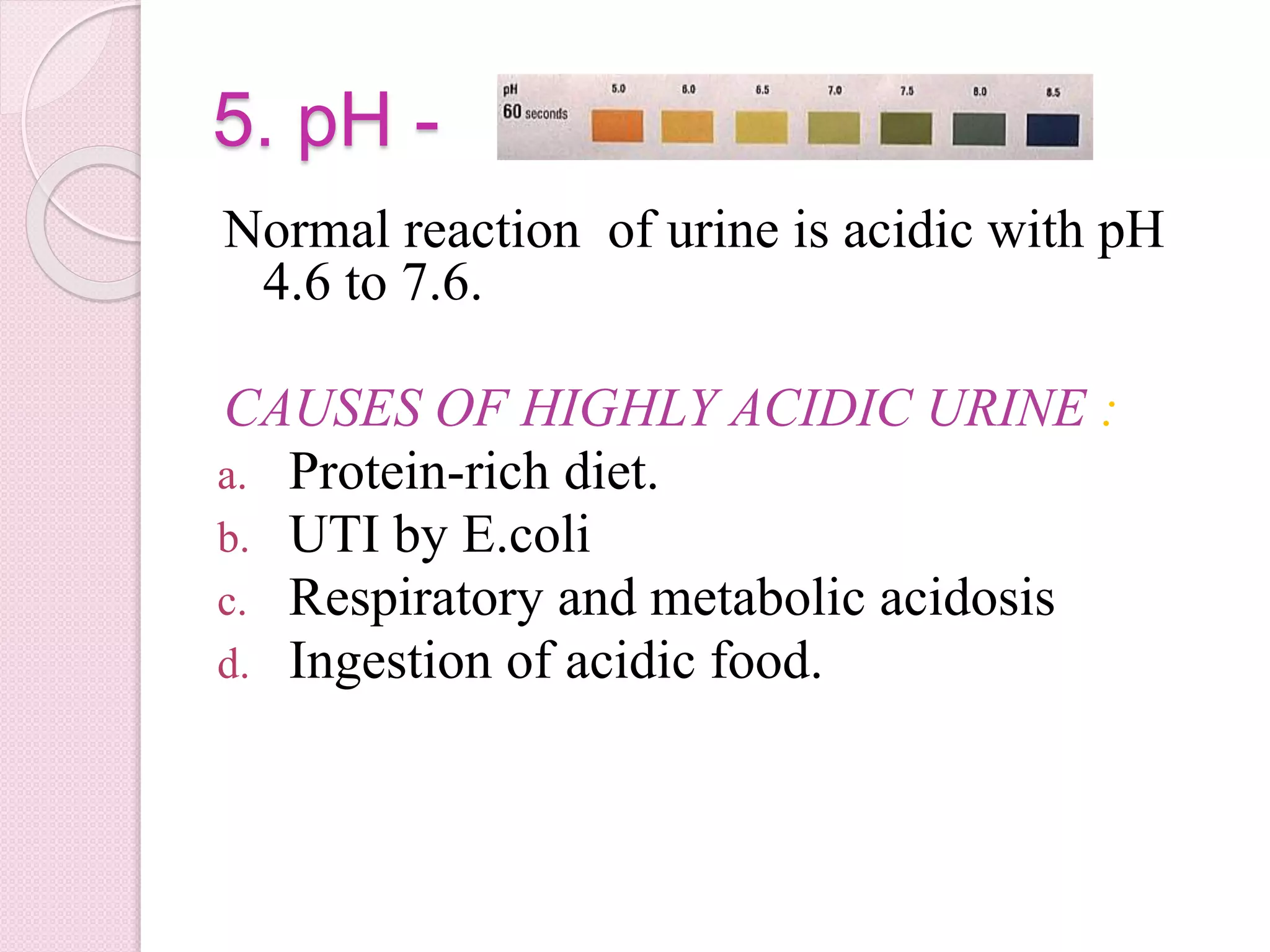 Physical examination of urine | PPTX