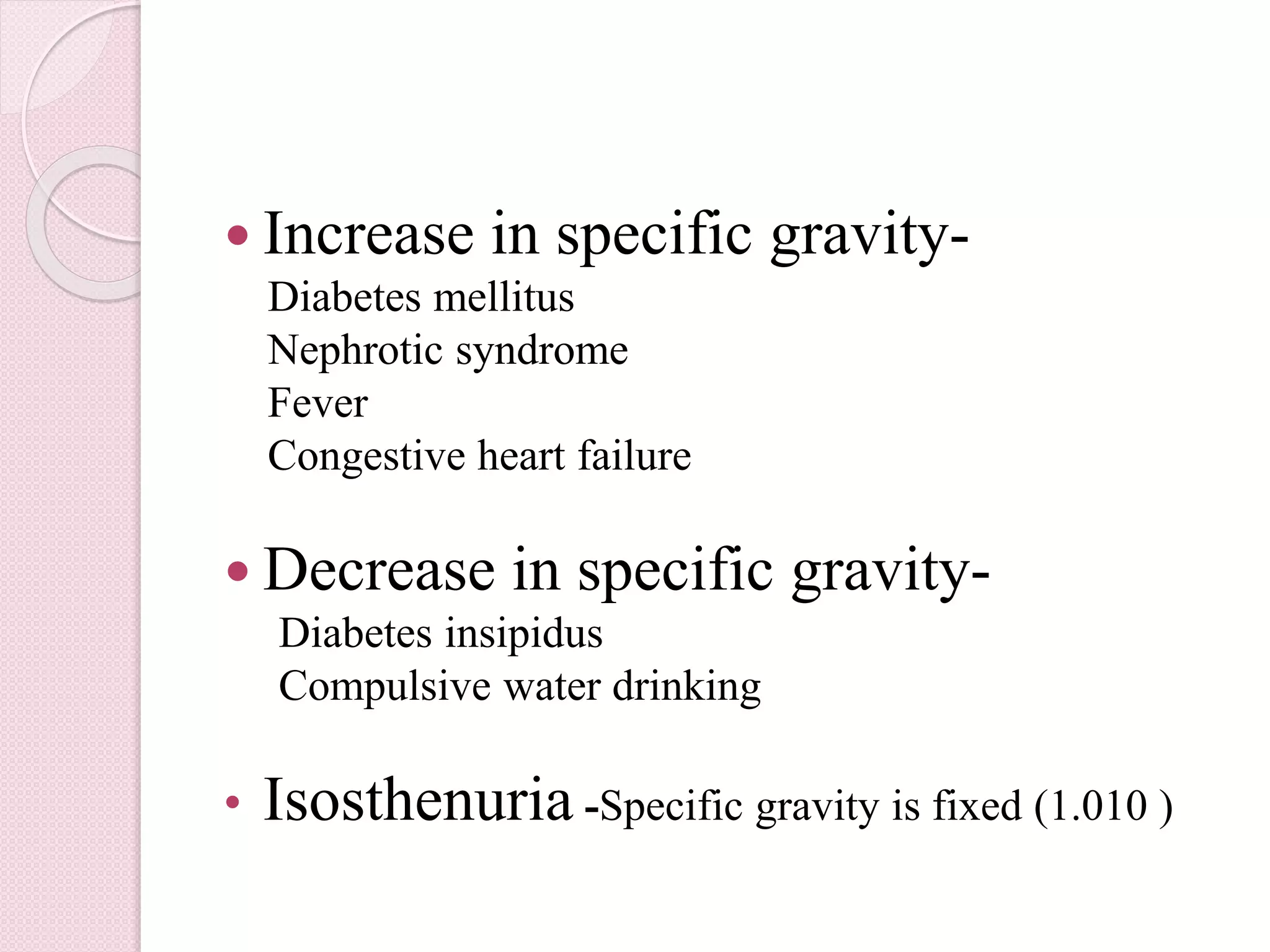 Physical examination of urine | PPTX