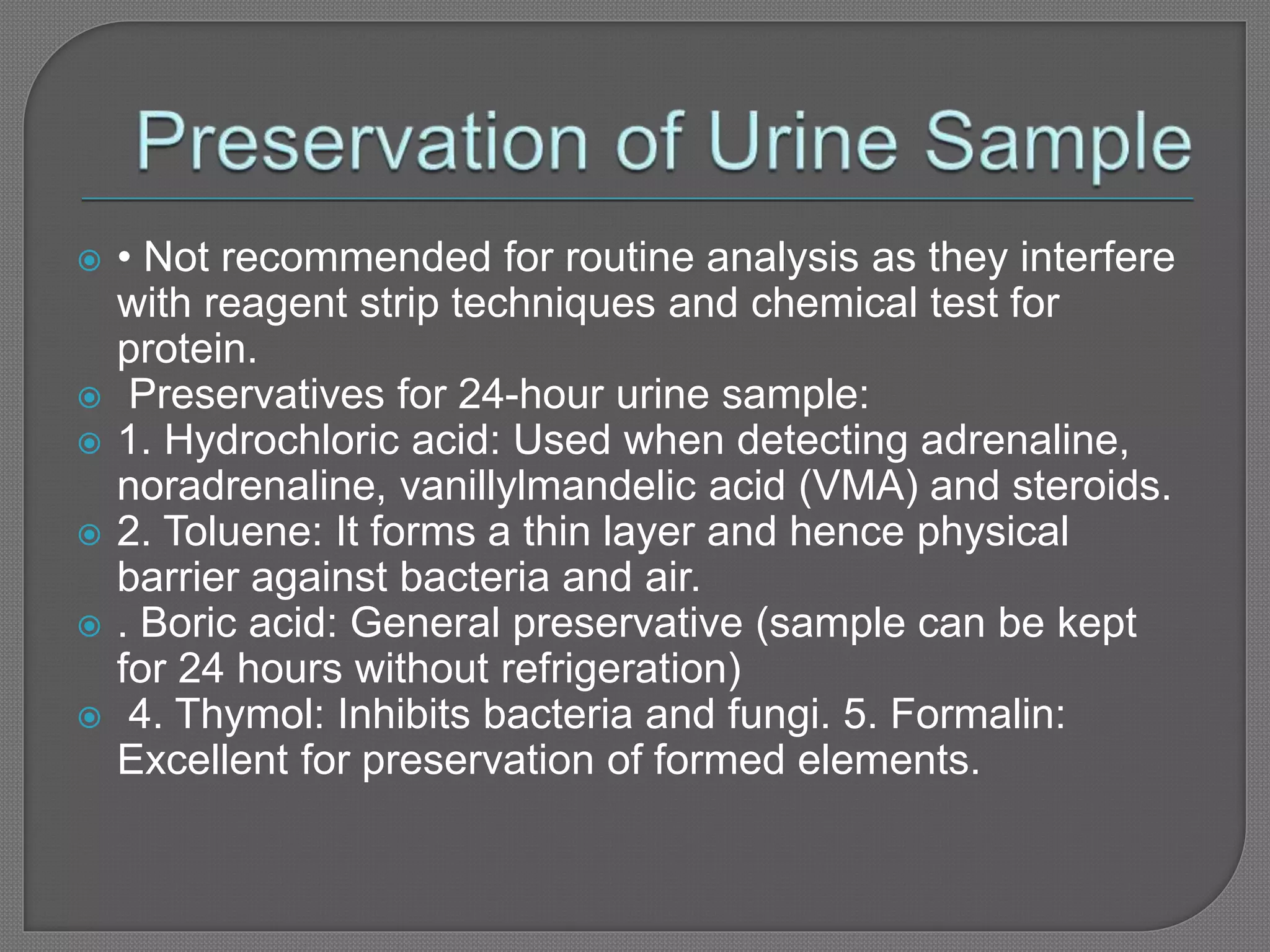 Physical examination of urine (4) | PPTX