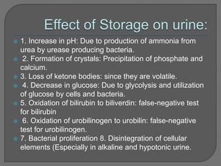 Physical examination of urine (4) | PPTX