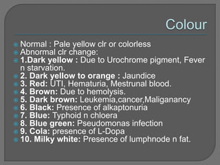Physical examination of urine (4) | PPT