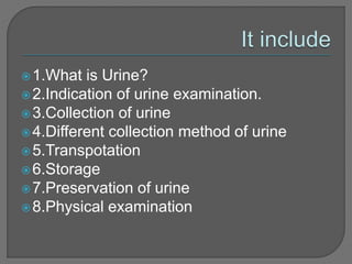 Physical examination of urine (4) | PPTX