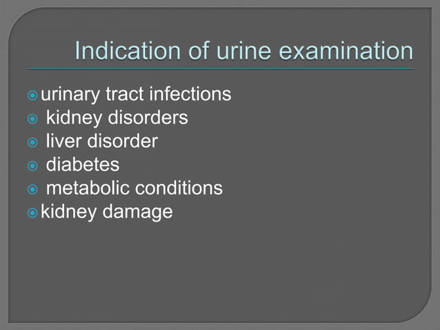 Physical examination of urine (4) | PPT