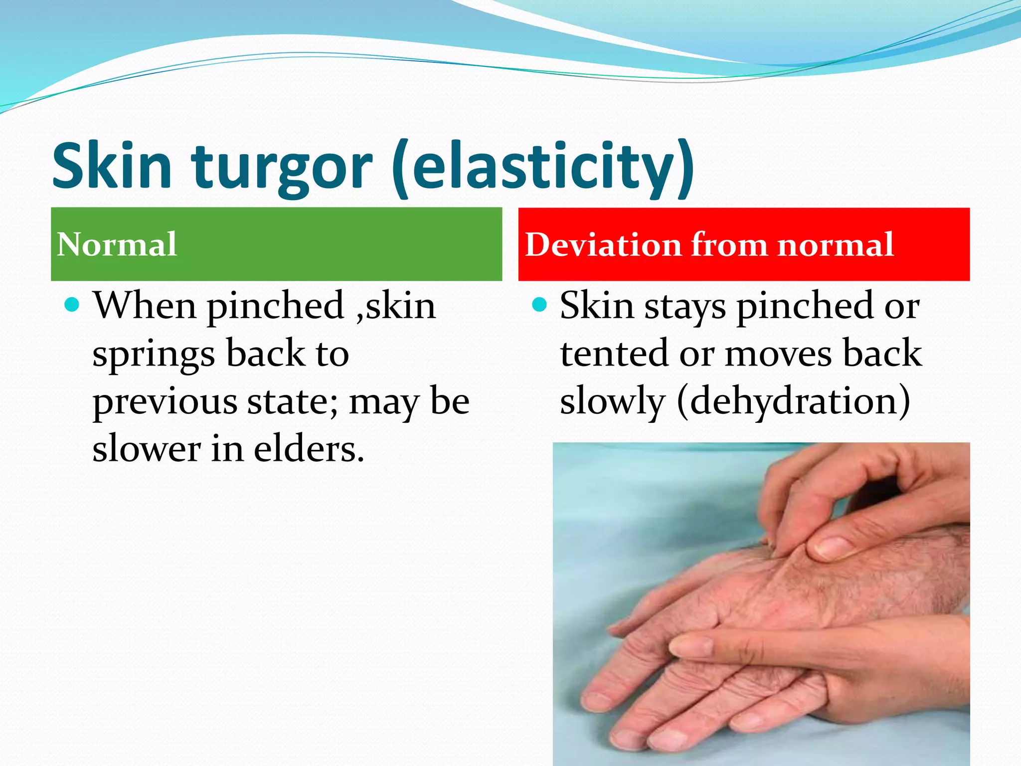 Physical examtn general survey integumentary | PPTX
