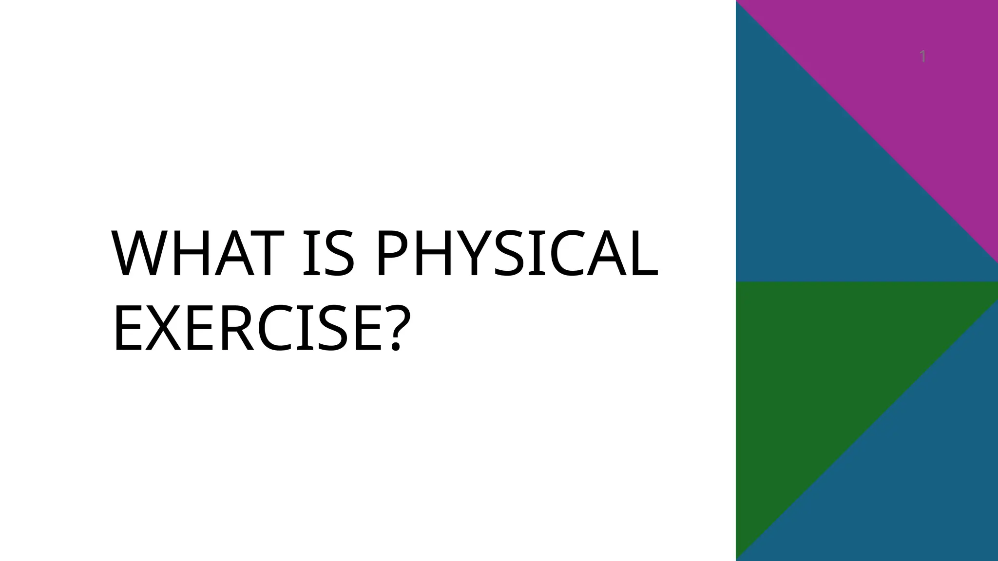 Introduction to Exercise and its Importance Benefits of Regular ...