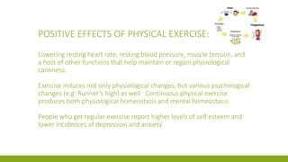 Physical exercise, nutrition, and stress ppp | PPT