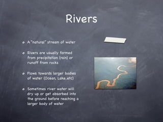 Physical features | KEY