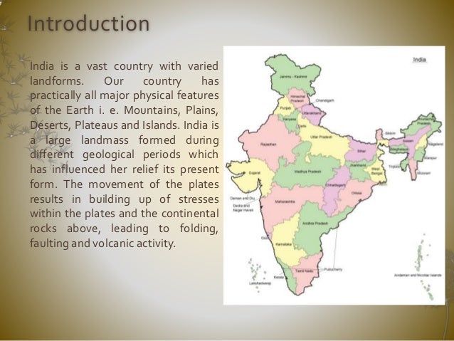 Physical features of india