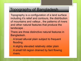 Physical features of Bangladesh | PPTX