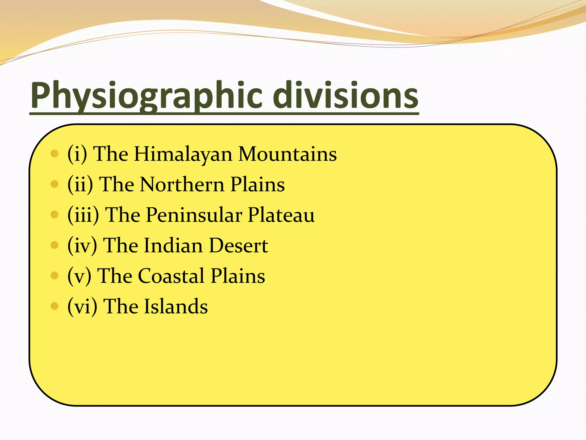 Physical features -Grade 9 | PPTX