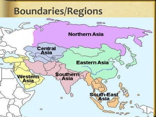 Asia Physical Features