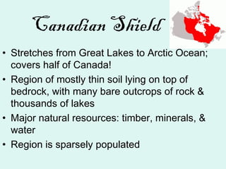Physical features of canada | PPT