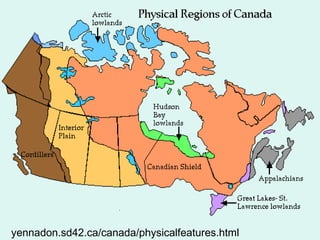 Canadian Lowlands Map