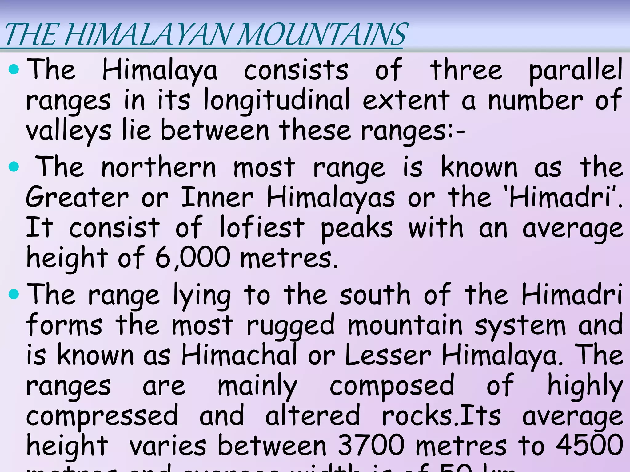Physical features of india | PPTX