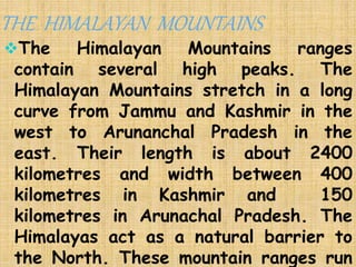 Physical features of india | PPTX