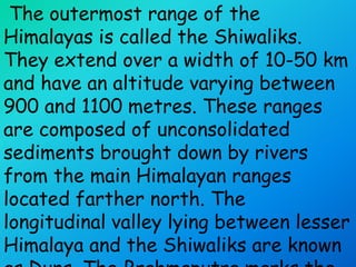 Physical features of india | PPTX