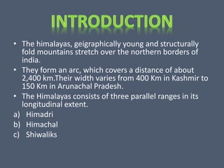 Physical features of india | PPTX