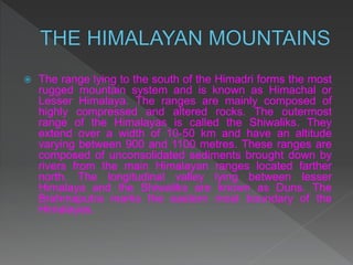 Physical features of india | PPTX