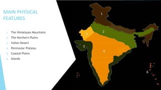 Physical features of india | PPTX