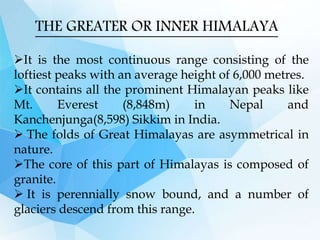 Physical features of india | PPTX