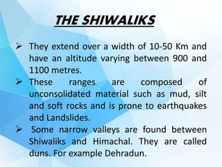 Physical features of india | PPTX