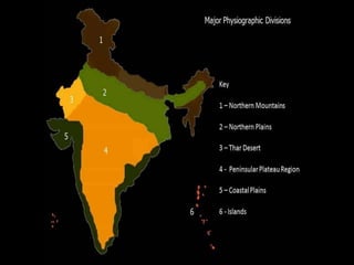 Physical features of india | PPTX