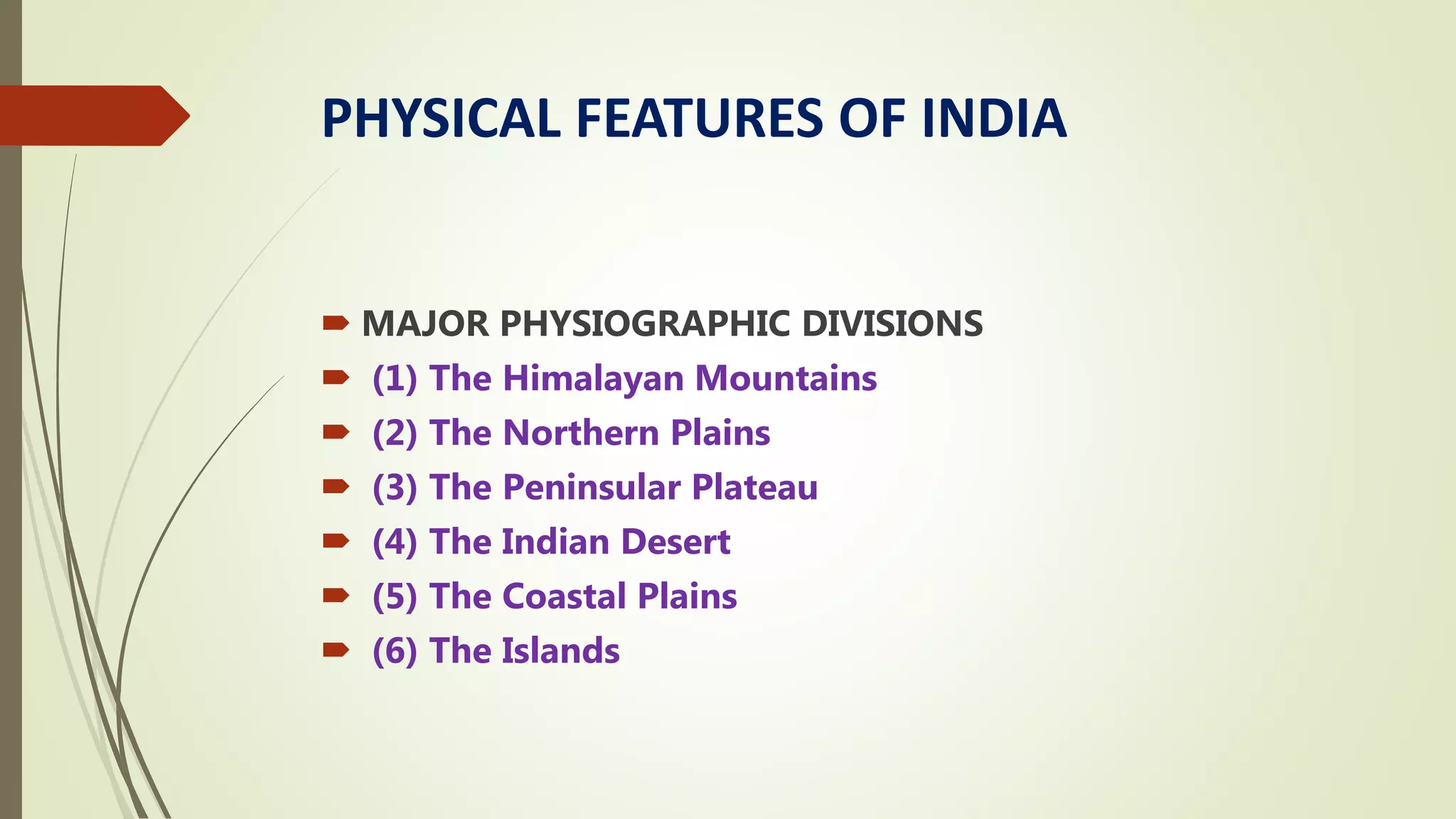 Physical features of india | PPTX