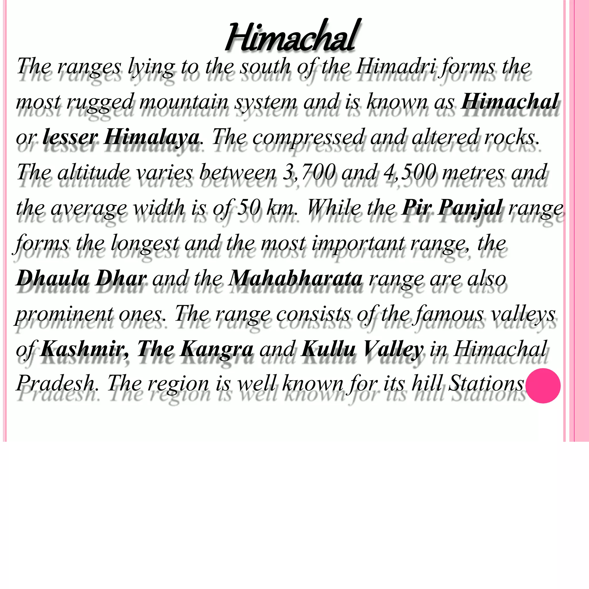 Physical features of india | PPTX