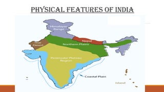 Physical Features of India Class IX Geo.pptx