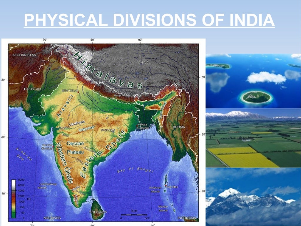 Physical features of india g