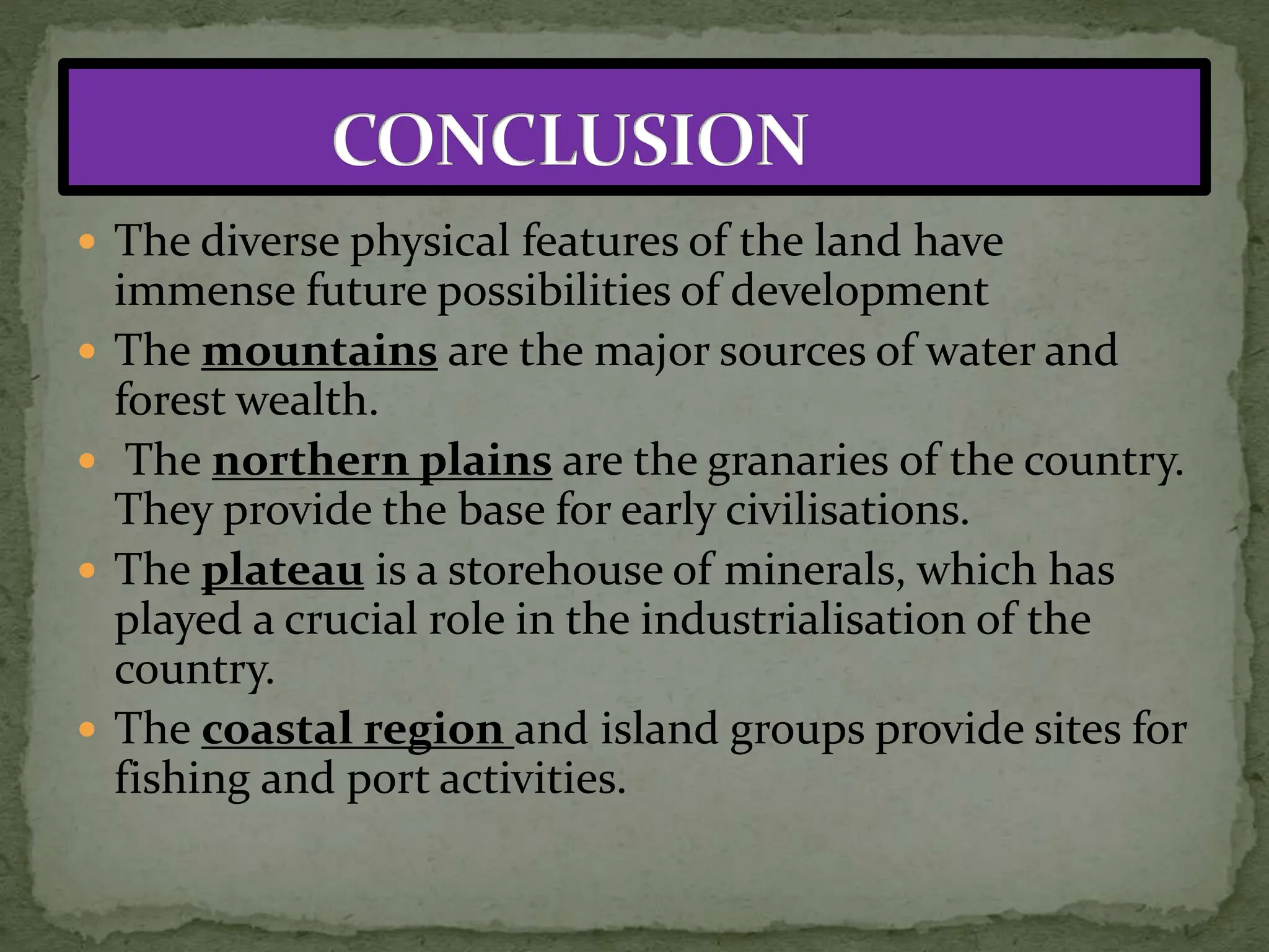 CLASS 9 GEOGRAPHY CHAPTER 2 PHYSICAL FEATURES OF INDIA .pptx