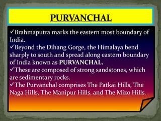 CLASS 9 GEOGRAPHY CHAPTER 2 PHYSICAL FEATURES OF INDIA .pptx
