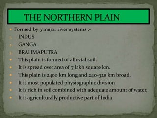 CLASS 9 GEOGRAPHY CHAPTER 2 PHYSICAL FEATURES OF INDIA .pptx