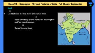 Physical Features of India full chapter explanation(1).pdf