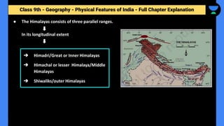 Physical Features of India full chapter explanation(1).pdf
