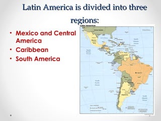 Physical features of latin america | PPT