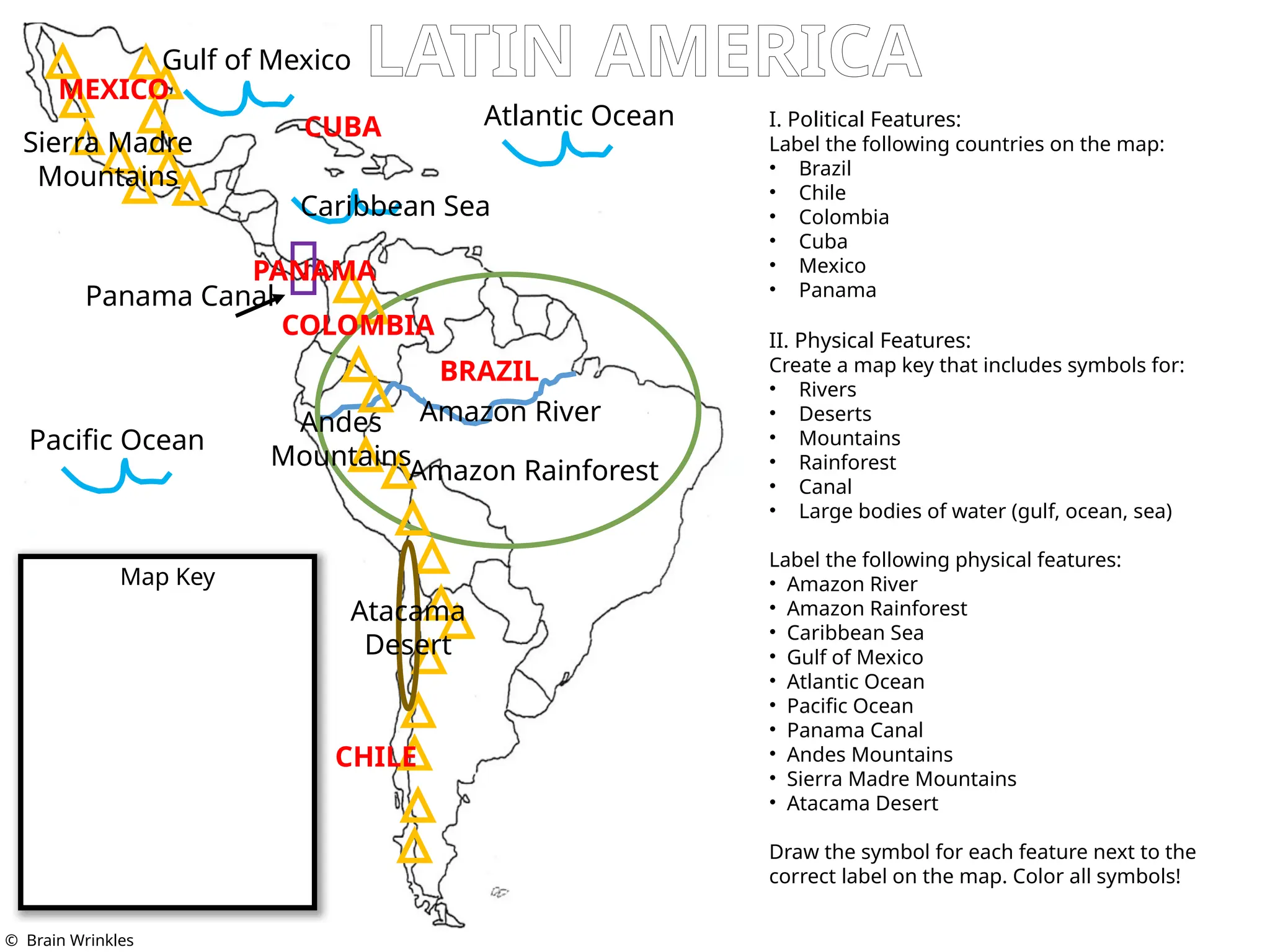 Physical Features of Latin America (2).pptx