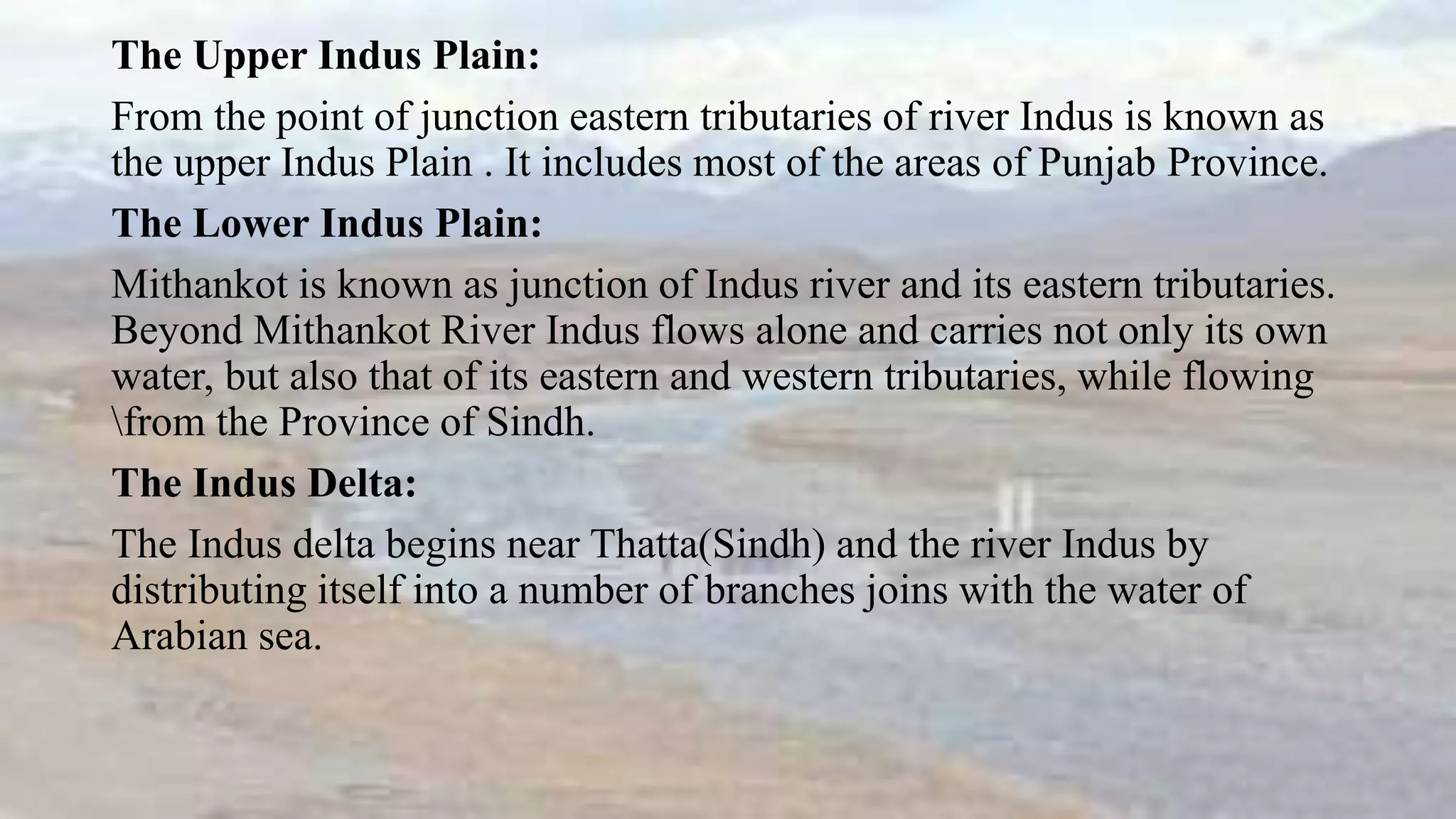 Physical features of pakistan | PPTX