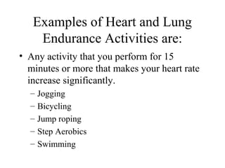 Physical fiteness (physical education) | PPT