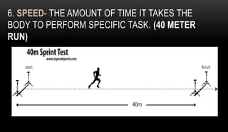 COMPONENTS OF PHYSICAL FITNESS | PPTX