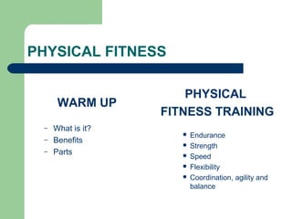 Physical fitness | PPT