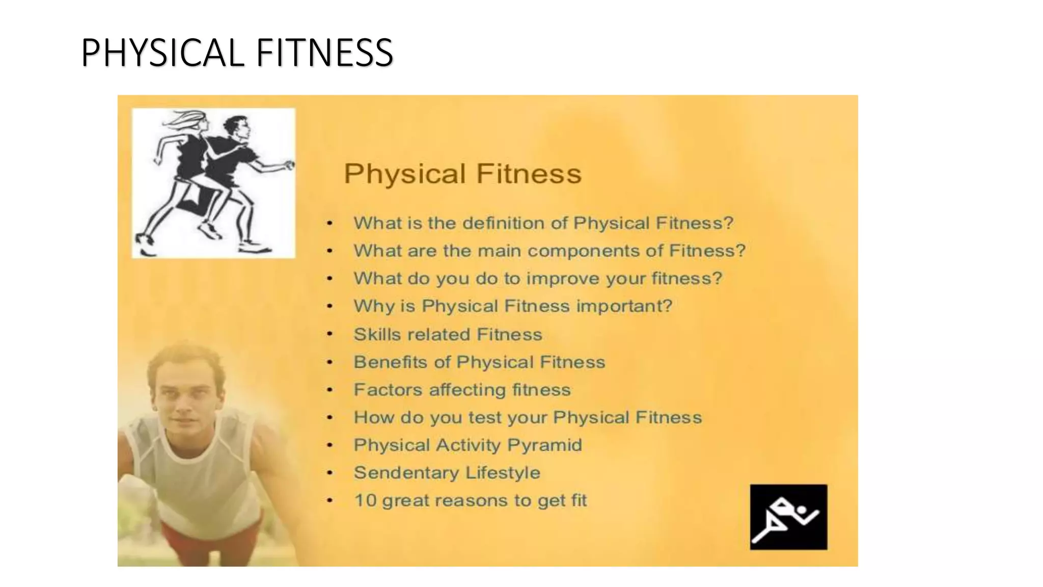 Physical fitness & wellbeing. | PPTX