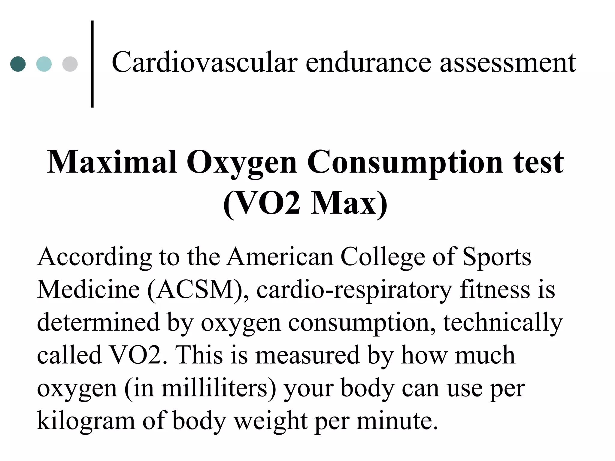 Physical Fitness Assessment | PPT