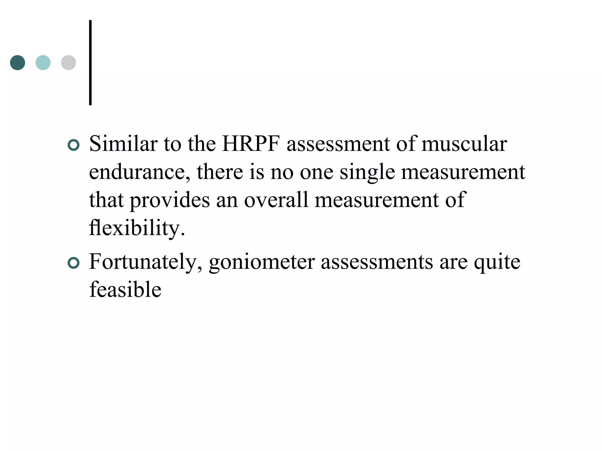 Physical Fitness Assessment | PPT