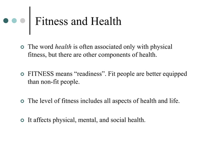 Physical Fitness Assessment | PPT