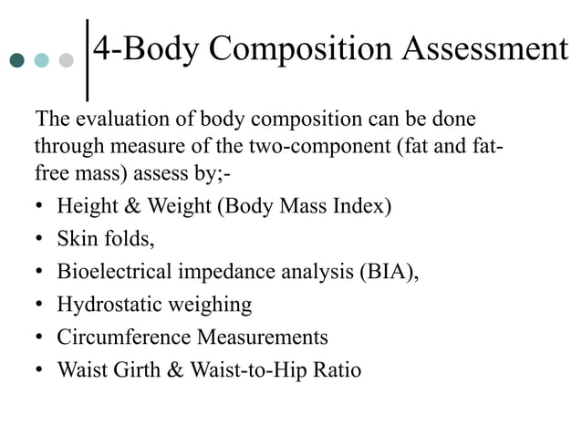 Physical Fitness Assessment | PPT