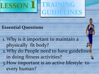 physical fitness. Q1 grade 7.pptx | Participant Sports | Fitness and ...